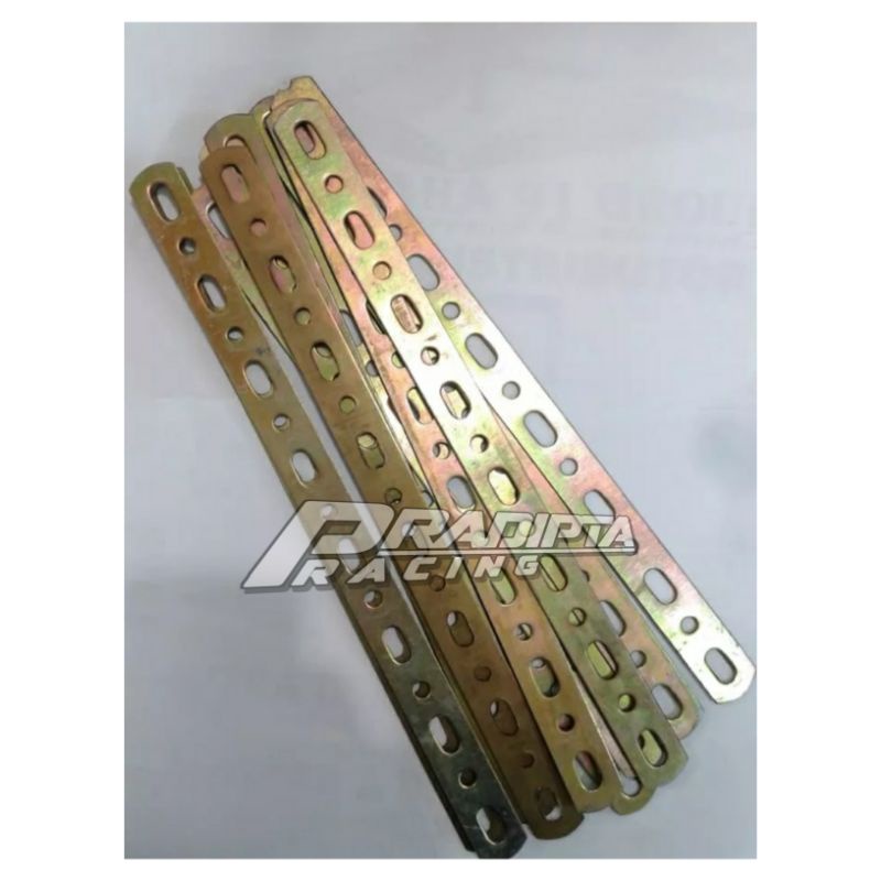 Jual Breket Lurus Bracket besi Bolong variasi Serbaguna Plat besi ...