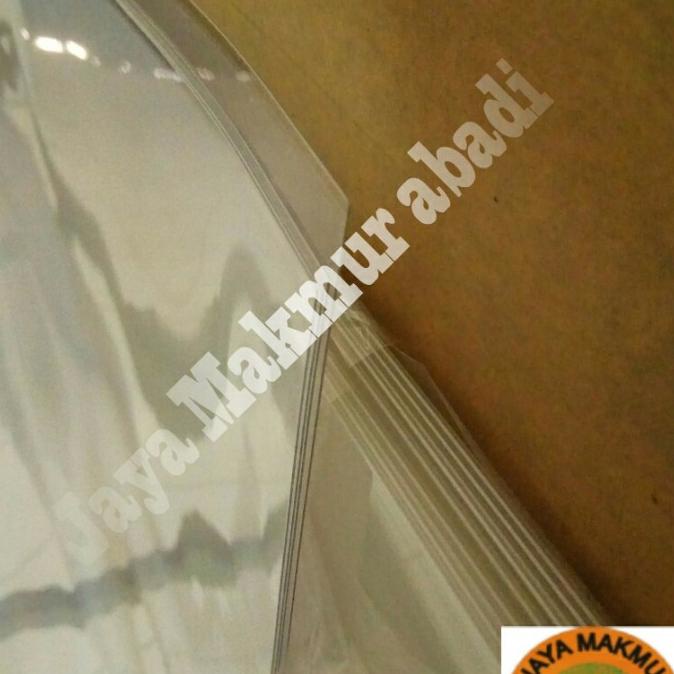 Jual Mika bening PET lembaran/PET clear sheet gulung tabal 0.5 mm | Shopee Indonesia