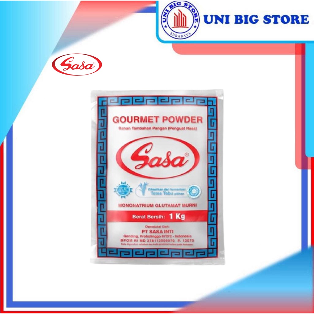 Jual Sasa MSG Micin Vetsin MNG Gourmet Powder Vitsin Penyedap Rasa 1 kg ...