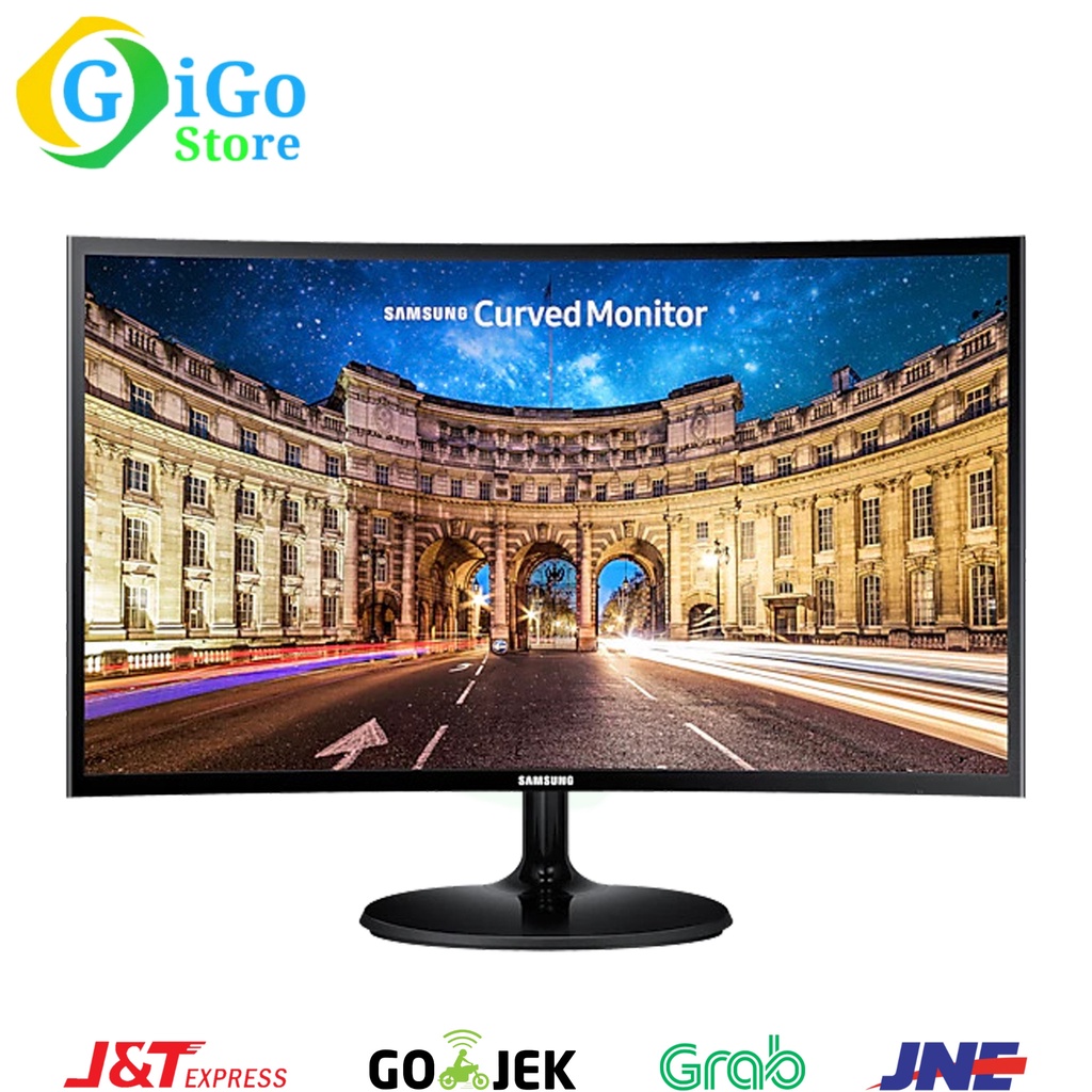 Jual Monitor Curved Samsung C24F390 Full HD 24 Inch VGA HDMI For ...