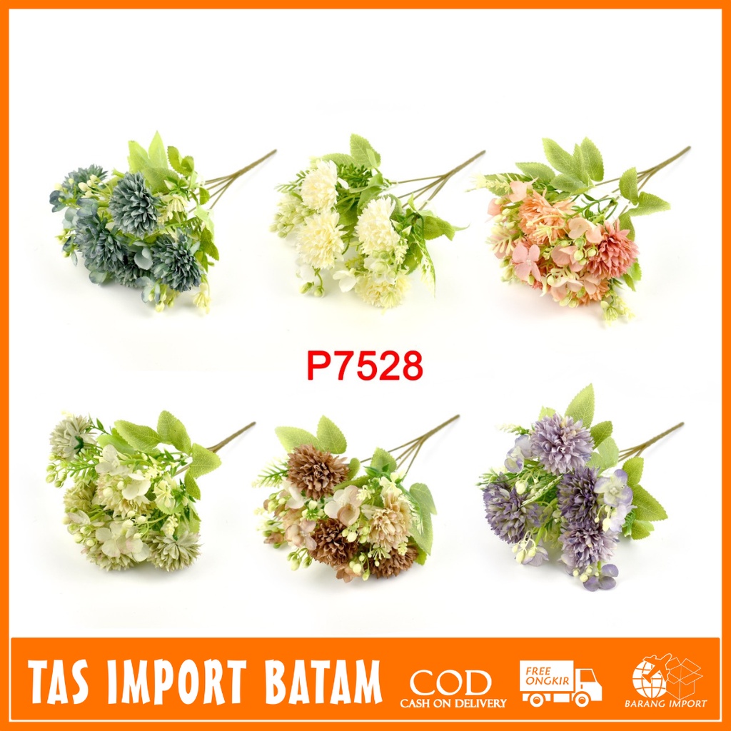 Jual TIB P7528 BUNGA BOUQUET BUNGA HIASAN UNTUK DEKORASI PERNIKAHAN ...