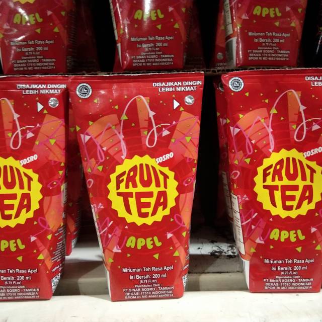Jual Fruit tea 200ml x 12 pcs | Shopee Indonesia