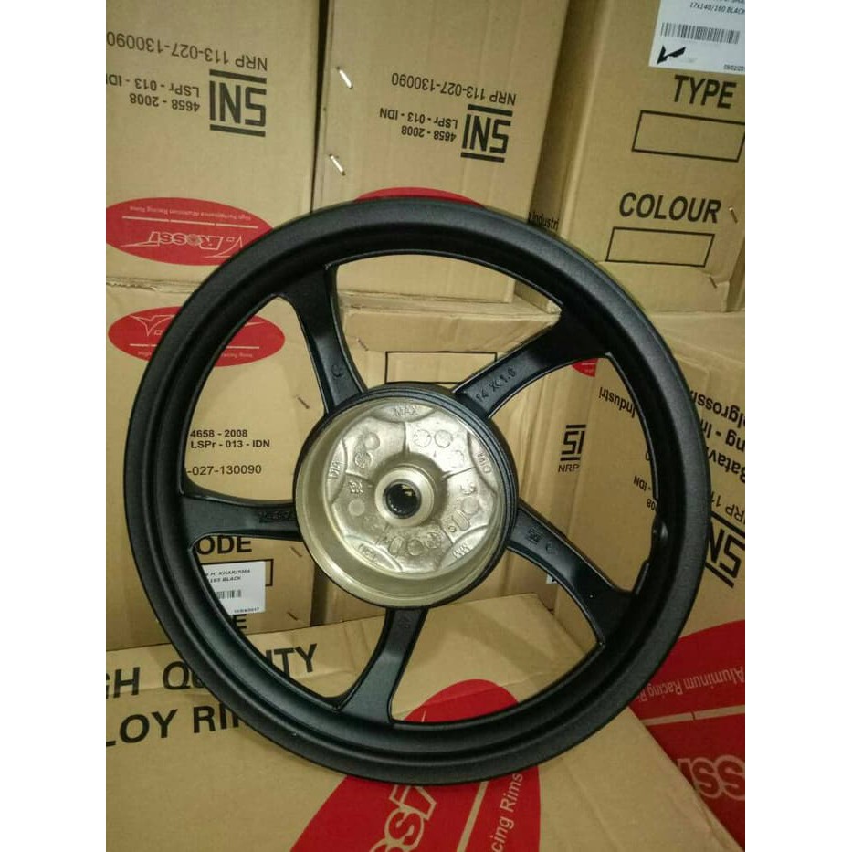 Jual VELG MOTOR VELG RACING MERK ROSSI MACHO MODEL STANDAR MIO SPORTY ...