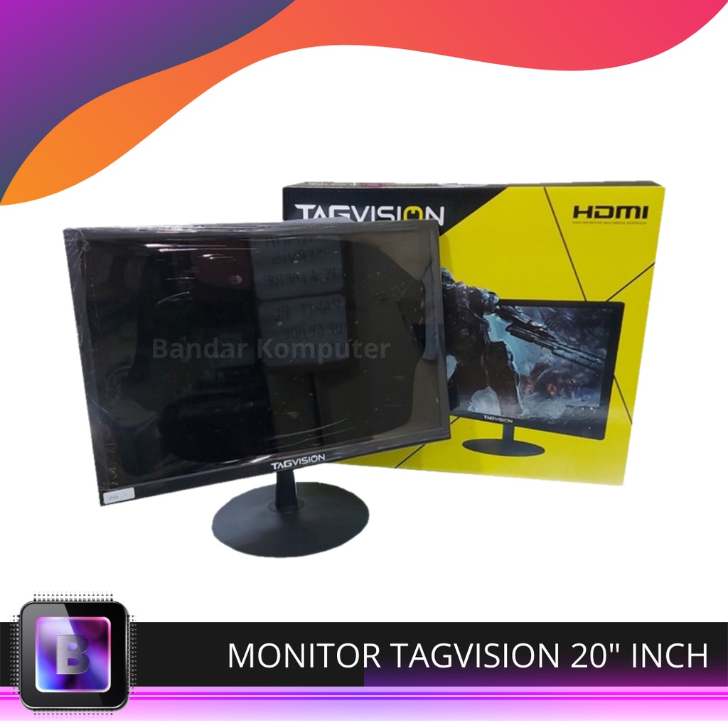Jual MONITOR TAGVISION 20 INCH VGA HDMI SPEAKER LED GAMING 20" | Shopee ...