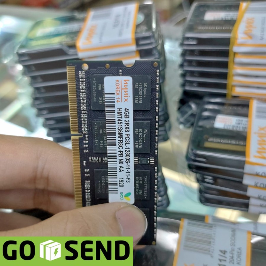 Jual RAM MEMORY for LAPTOP/NOTEBOOK DDR3L 4GB PC-12800 1600 MHz SODIMM ...