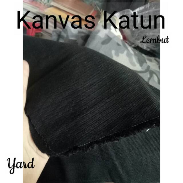 Jual BAHAN KAIN KANVAS KATUN 20S / LEMBUT DAN TEBAL / KAIN CANVAS POLOS ...