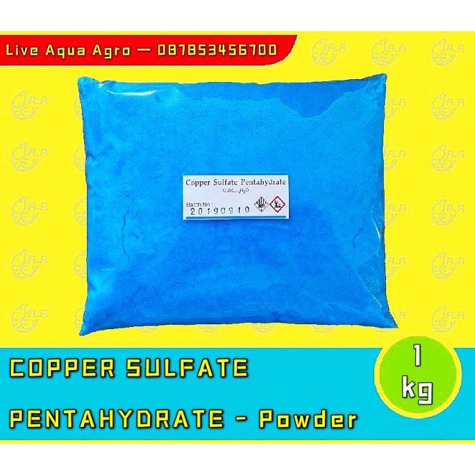 Jual populer] Copper Sulfate Pentahydrate Powder / CuSO4 / Kupri ...