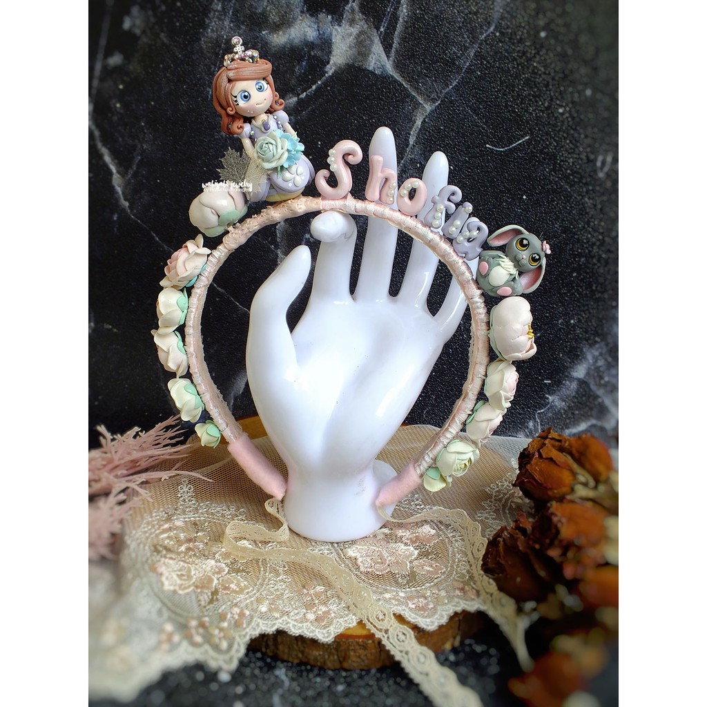 Jual Bando Princess Sofia The First Custom Nama Disney | Shopee Indonesia