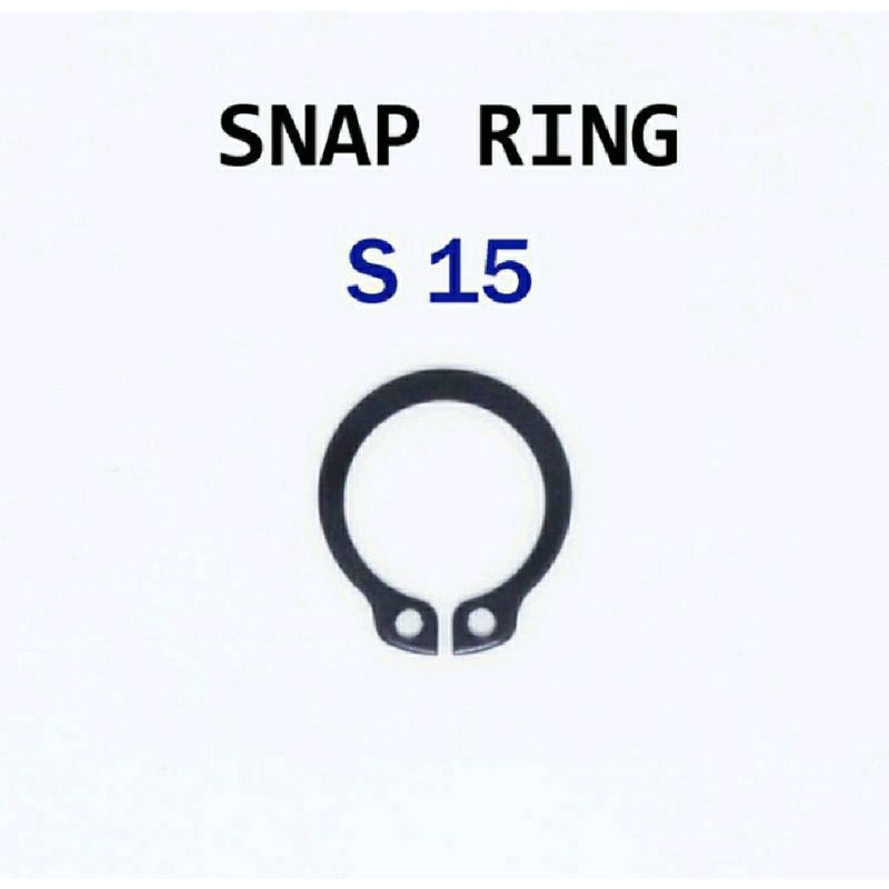 Jual Snapring S15 Snap Ring S 15 Spare Part Pompa Air | Shopee Indonesia