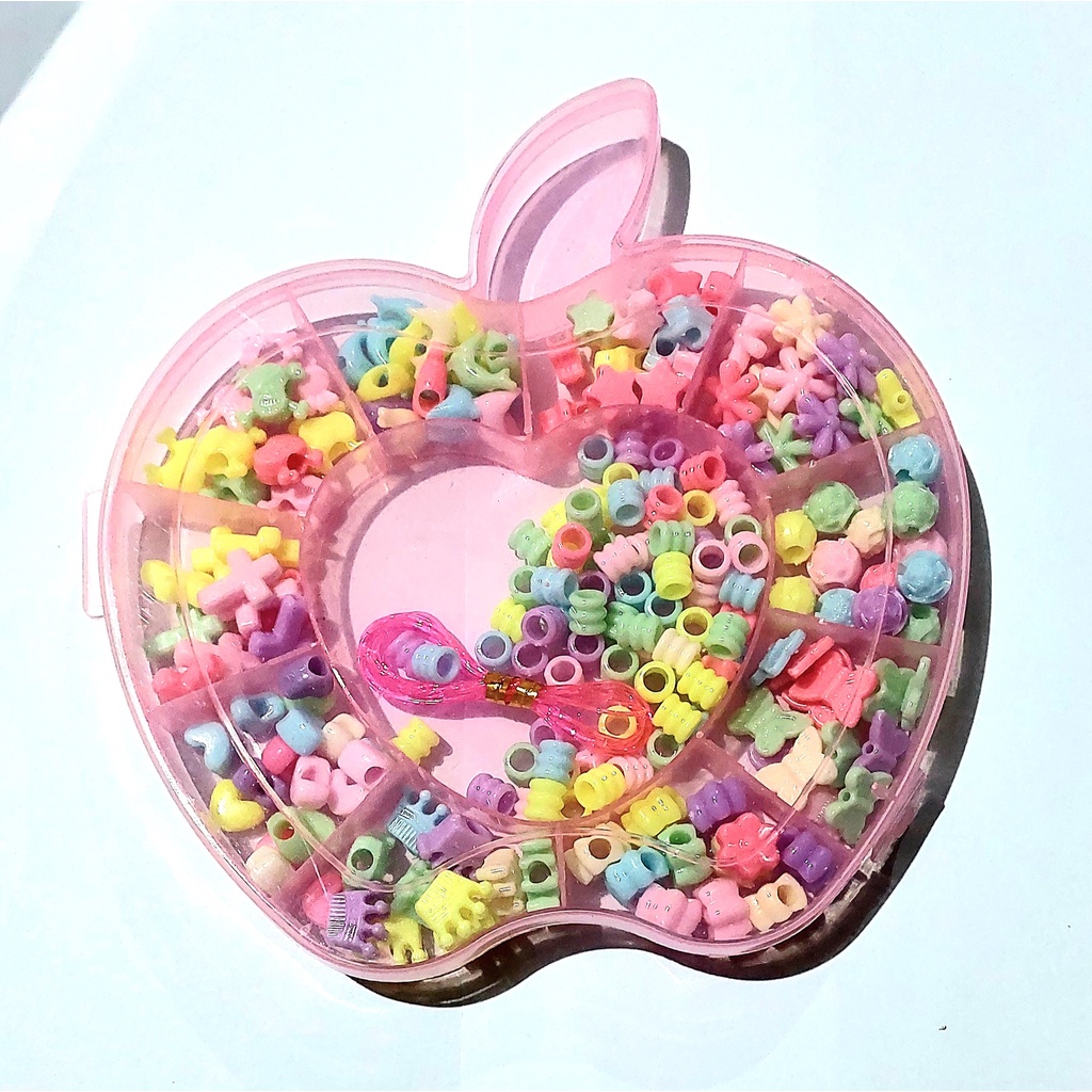 Jual Mainan Meronce Kalung Ronce Manik-manik | Shopee Indonesia