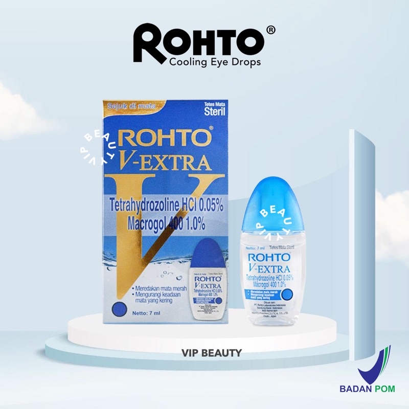 Jual ROHTO V-Extra 7ml (Obat Tetes Mata) | Shopee Indonesia