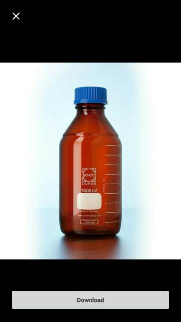 Jual Botol Reagen / Botol Sampel Coklat 500 dan 1000 ml DURAN | Lab ...