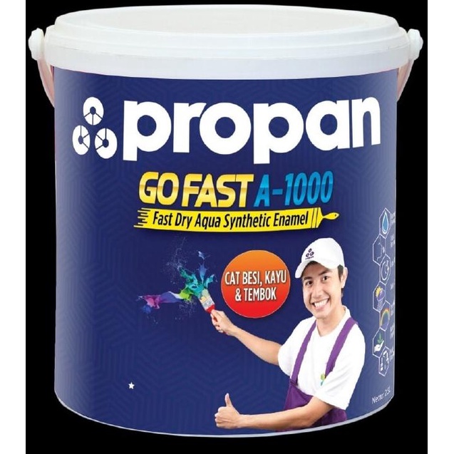 Jual propan go fast A 1000 (cat kayu water base ) BEST DEAL | Shopee ...