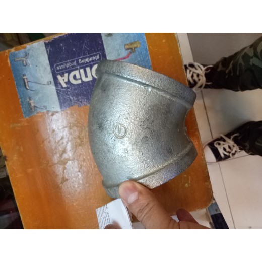 Jual ELBOW / KNEE GALVANIS 45 DERAJAT 3/4" | Shopee Indonesia