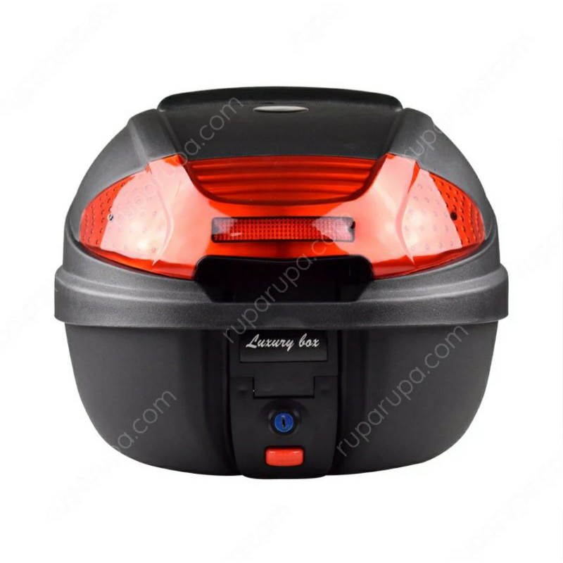 Jual Box motor touring 30 Liter Luxury Box Hitam | Shopee Indonesia