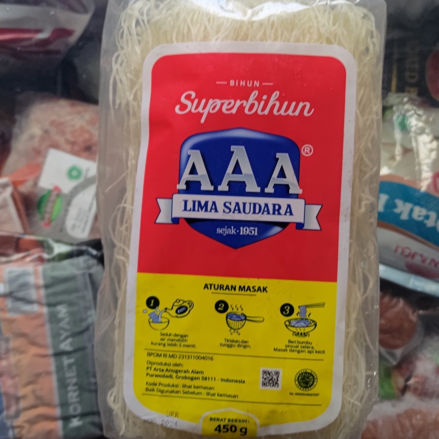 Jual Super bihun AAA 450 gr | Shopee Indonesia