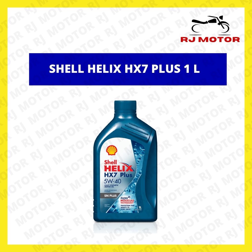 Jual OLI SHELL HELIX HX7 PLUS 5W 40 1 LITER OLI MOTOR ASLI | Shopee ...