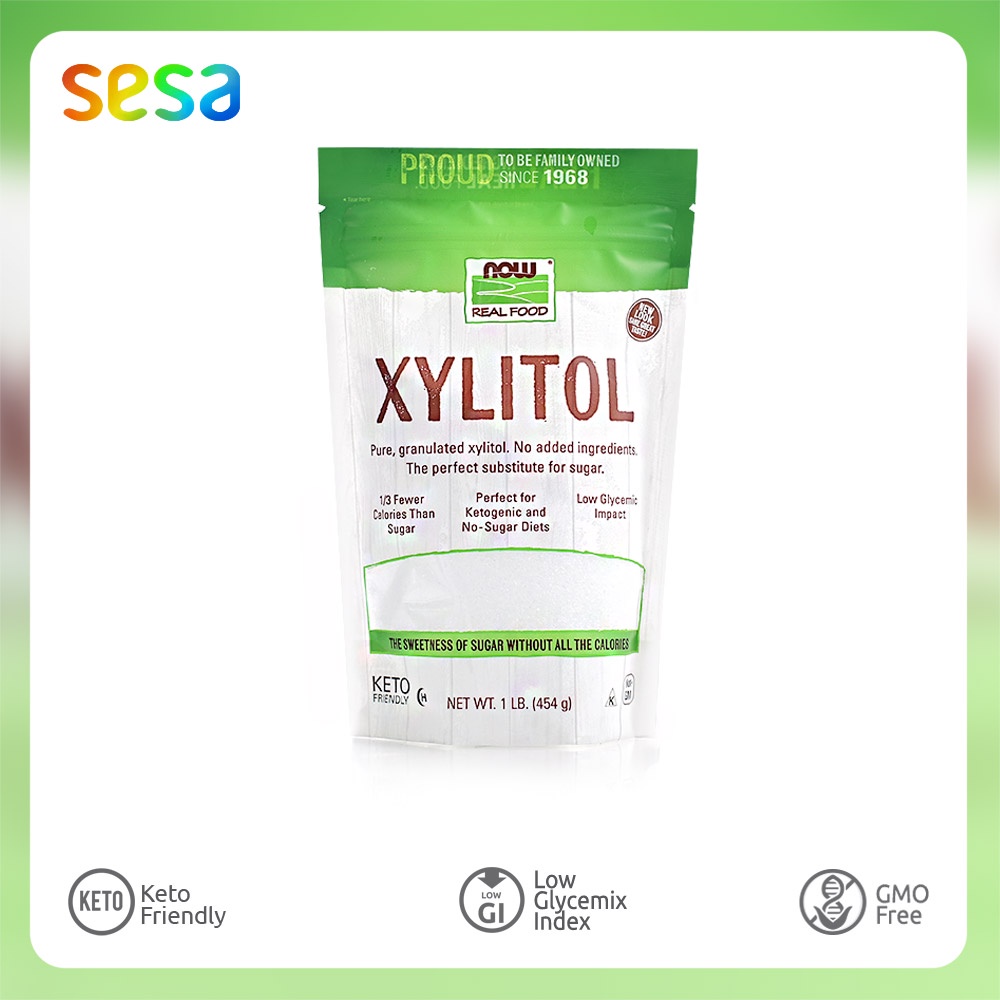 Jual NOW Foods Xylitol 454gr - Gula Pemanis Makanan Minuman | Shopee ...