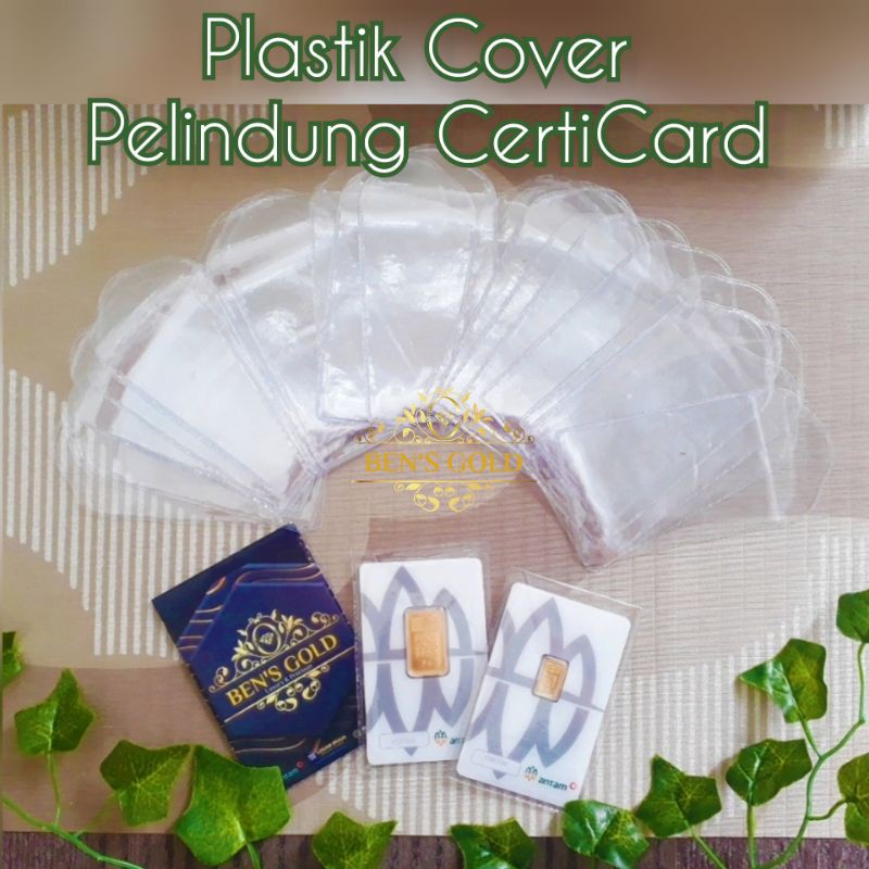 Jual PLASTIK COVER PELINDUNG ANTAM CERTICARD, PELINDUNG LM BENING ...