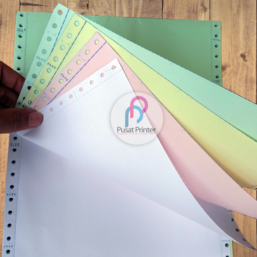 Jual KERTAS NCR CONTINOUS FORM 4 PLY CETAK NOTA FAKTUR INVOICE ( isi 50 ...