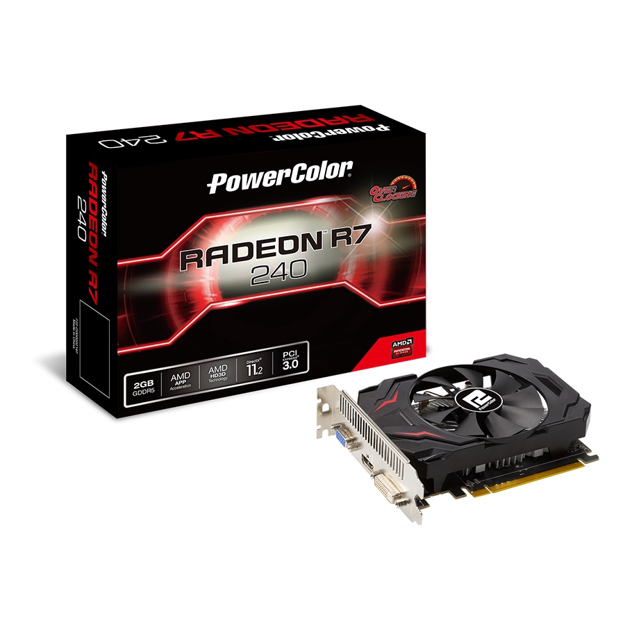 Jual Vga PowerColor R7 240 2GB Ddr5 - PowerColor Radeon R7 240 2GB D5 ...