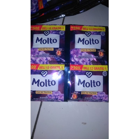 Jual molto pewangi renteng murah 500an beli 12 sachet gratis 1 sachet ...