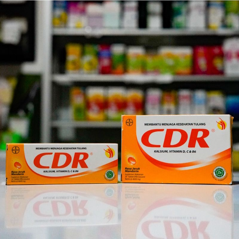 Jual CDR Effervescent isi 10/15/20 tablet | Shopee Indonesia