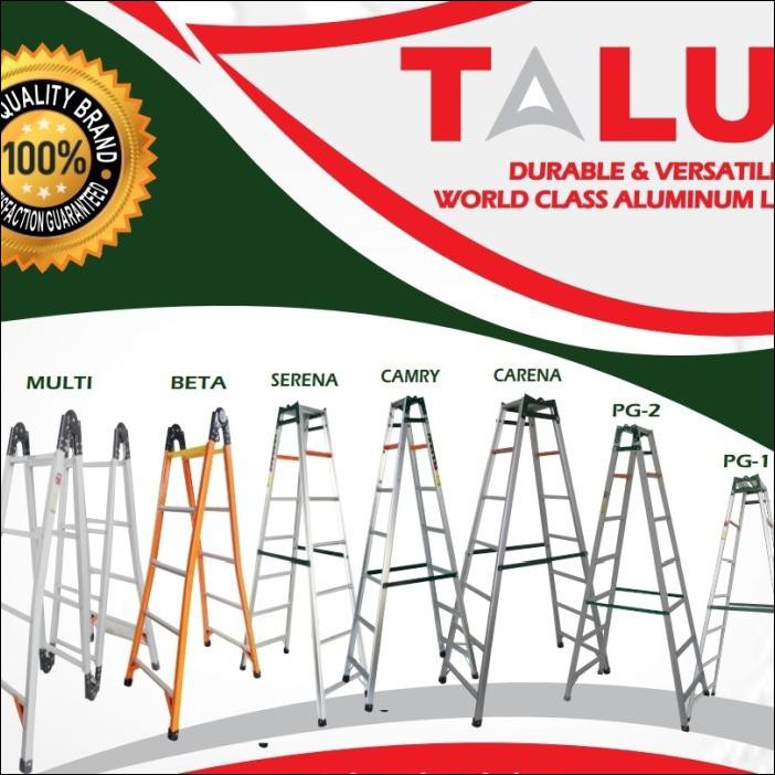 Jual Tangga Lipat Alumunium 1,5 Meter Talux Pg2 | Shopee Indonesia