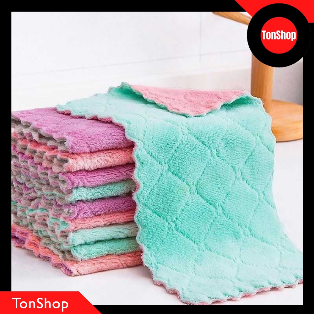 Jual Kain Lap Microfiber Dapur / Kain Lap Dapur / Lap Tangan / Kain ...