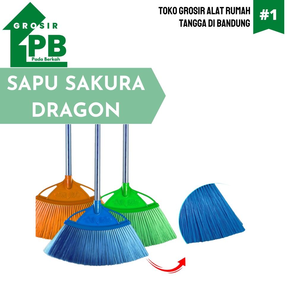 Jual Sapu Nilon Sakura Dragon Sapu Lantai Rumah Nilon Sakura Dragon ...