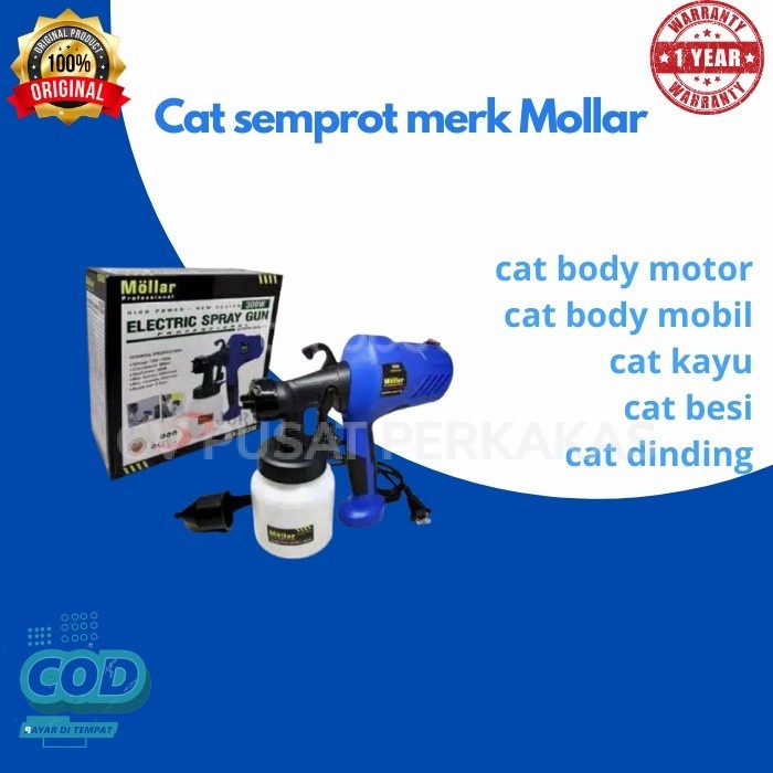 Jual compresor listrik mini cat motor dan mobil terbaik painzom spray ...