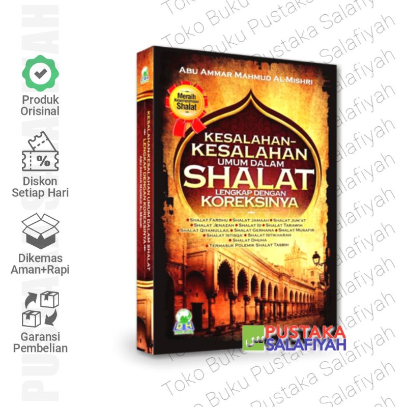 Jual Buku Kesalahan-kesalahan Umum Dalam Shalat, Lengkap Dengan Koreksinya - Darul Haq | Shopee ...