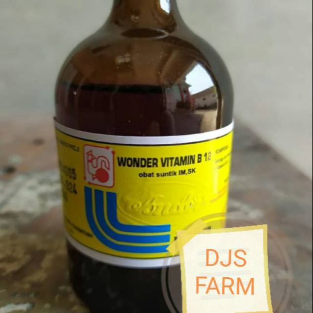 Jual Vitamin B12 Wonder 100ml hewan ternak sapi kambing kuda domba ...