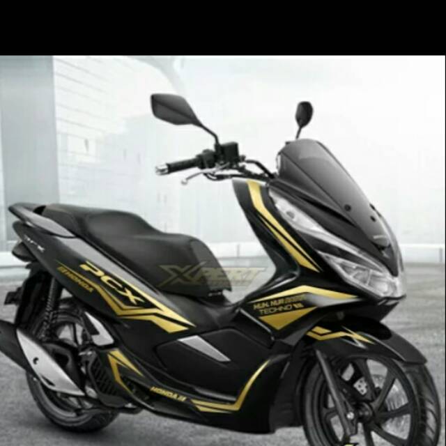 Jual Stiker honda pcx gold | Shopee Indonesia