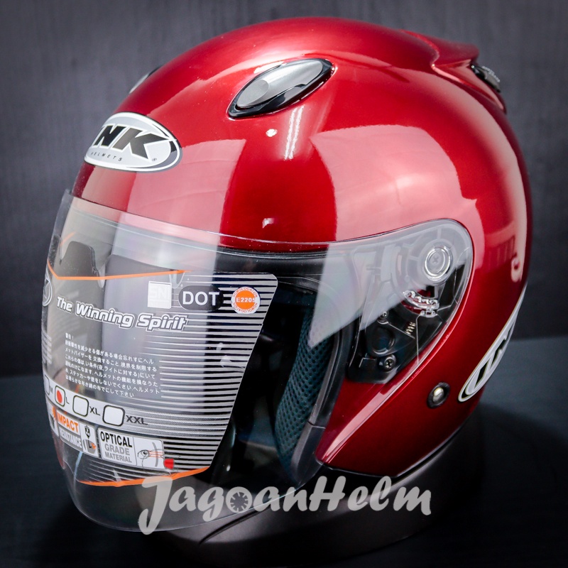 Jual INK HELM CENTRO JET SOLID | RED MAROON | ORIGINAL HELMET | Shopee ...