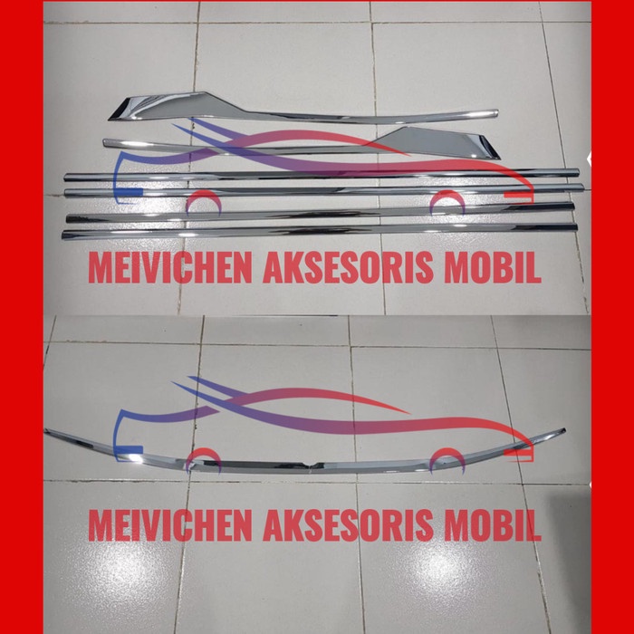 Jual PAKET LIST KACA SAMPING & LIST KACA BELAKANG ALL NEW AVANZA 2021 ...