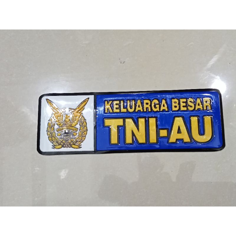 Jual Stiker plat mobil / TNI AL/Marinir/POMAL/TNI AU/TNI AD | Shopee ...