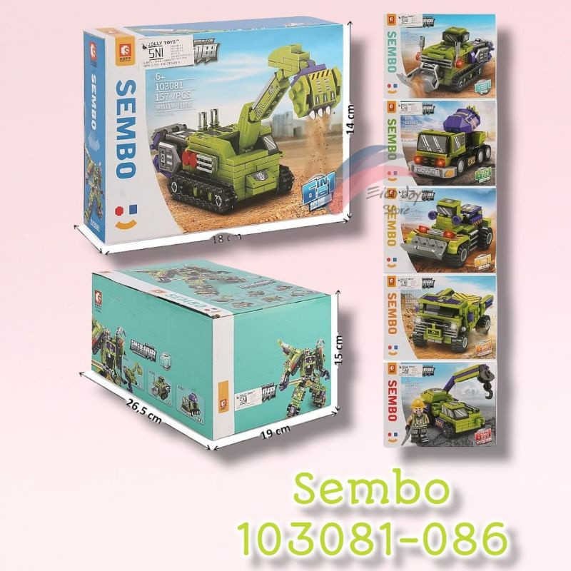 Jual Mainan Lego Sembo Block Transformors Robot City Construction ...