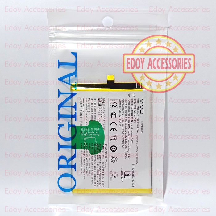 Jual Battery Vivo Y71 1801 B-E1 BE1 Batu Batre Baterai Tanam Original ...