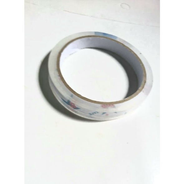 Jual ISOLASI PLASTIK BENING 1/2" ( 12mm × 72 yard ) SATUAN/PER PCS ...