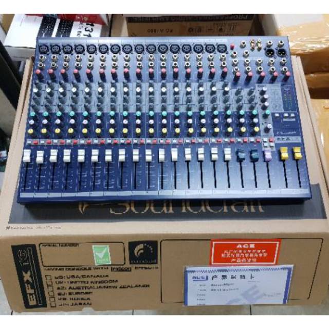 Jual MIXER AUDIO SOUNDCRAFT EFX16 (16 CHANNEL) | Shopee Indonesia