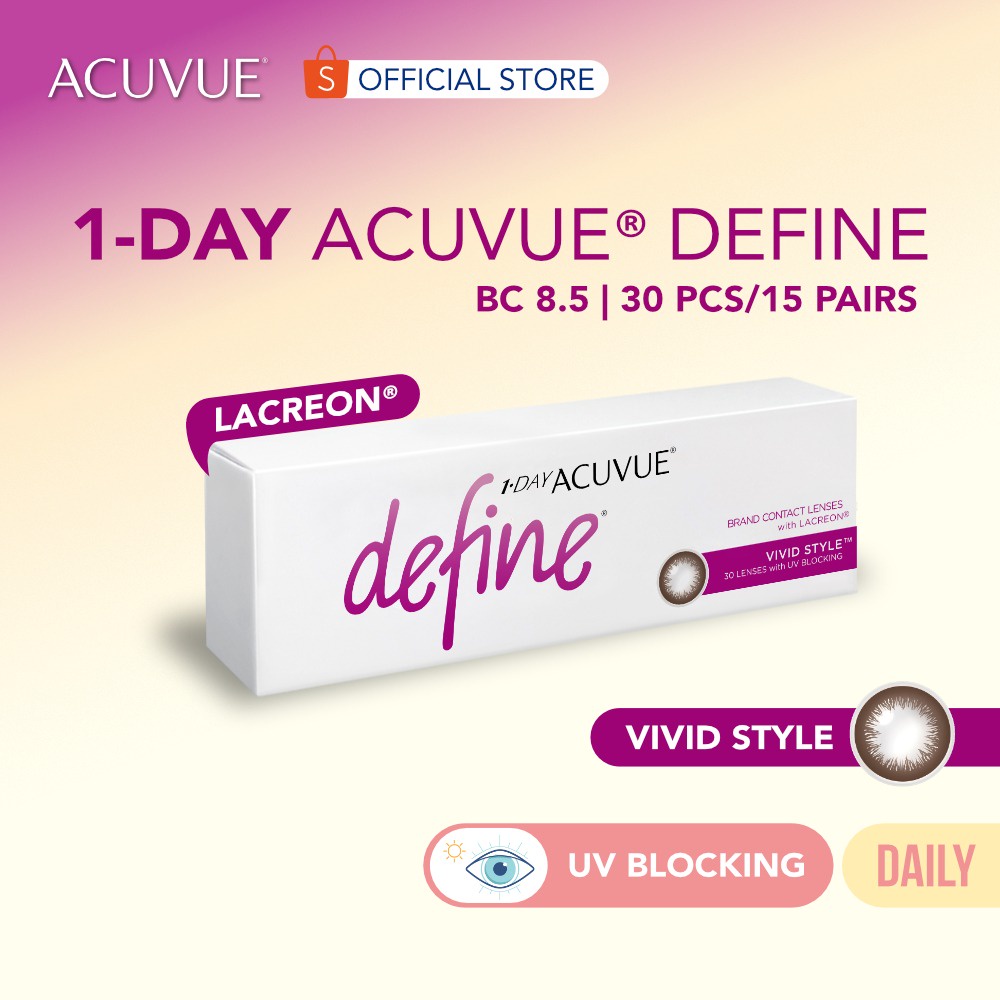 Jual Acuvue Define Vivid Style (Daily) | Shopee Indonesia