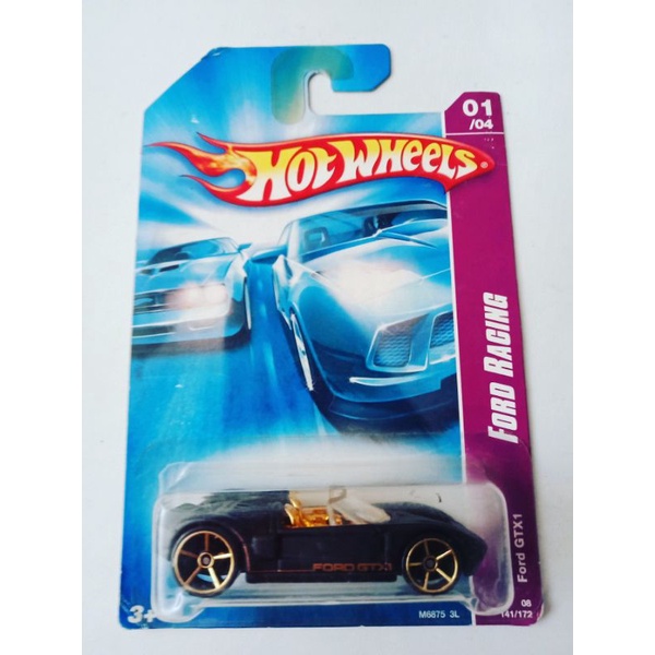 Jual Hot Wheels Ford GTX-1 (Ford Racing) | Shopee Indonesia