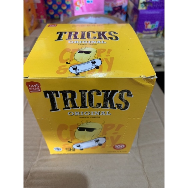 Jual TRICKS ORIGINAL BISKUIT 1 BOX ISI 10 | Shopee Indonesia