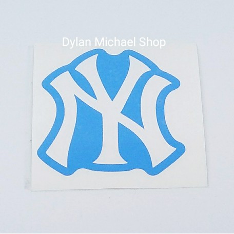 Jual Stiker NY New York Yankees Baseball Logo Sticker Mobil Motor ...
