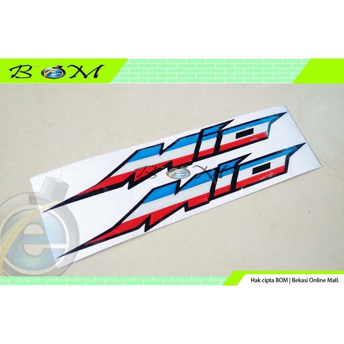 Jual Emblem Logo Lambang Tulisan Yamaha Mio Thailand Thai Thailook ...