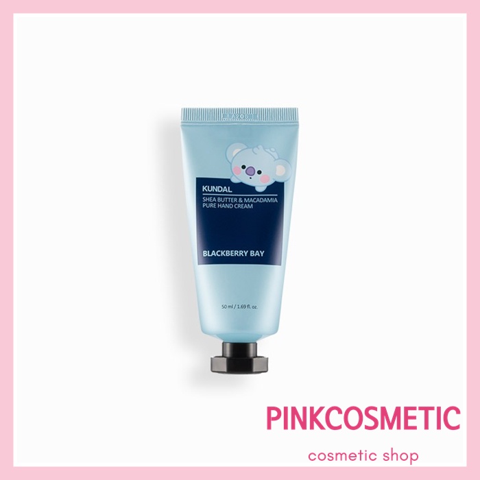 Jual KUNDAL BT21 BTS Shea Butter and Macadamia Pure Hand Cream 50ml ...