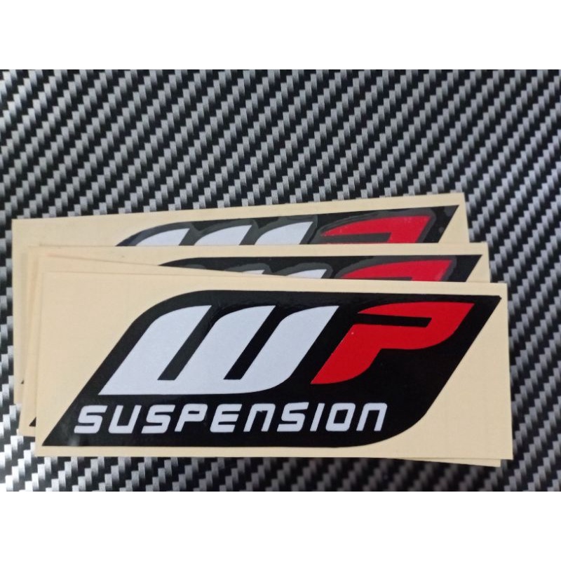 Jual stiker cutting WP suspension sticker racing team | Shopee Indonesia