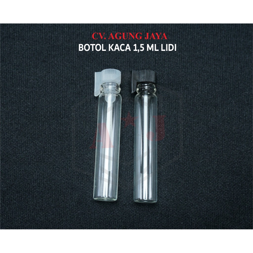 Jual Botol Kaca Stick/ Botol Kaca Lidi/ Botol Kaca Tester/ Parfum 1,5Ml ...