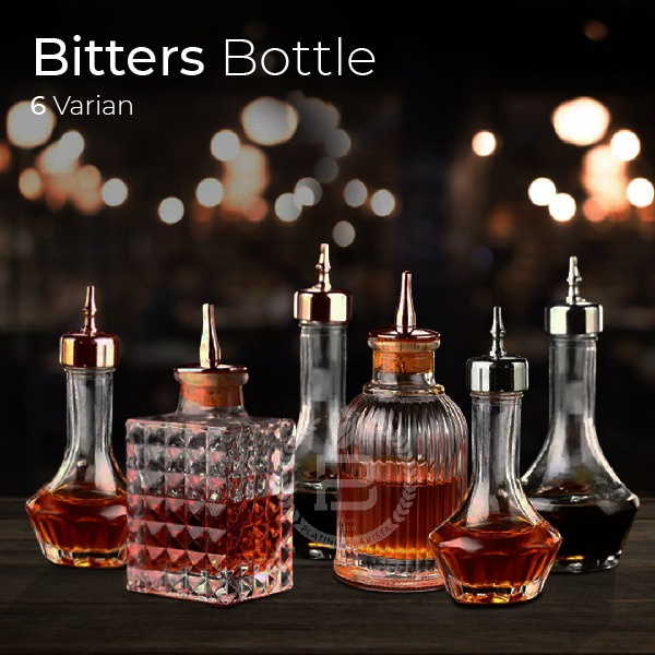 Jual Bitter Bottle japanesse Style Stainless Screw Dasher Elegant 30ml ...